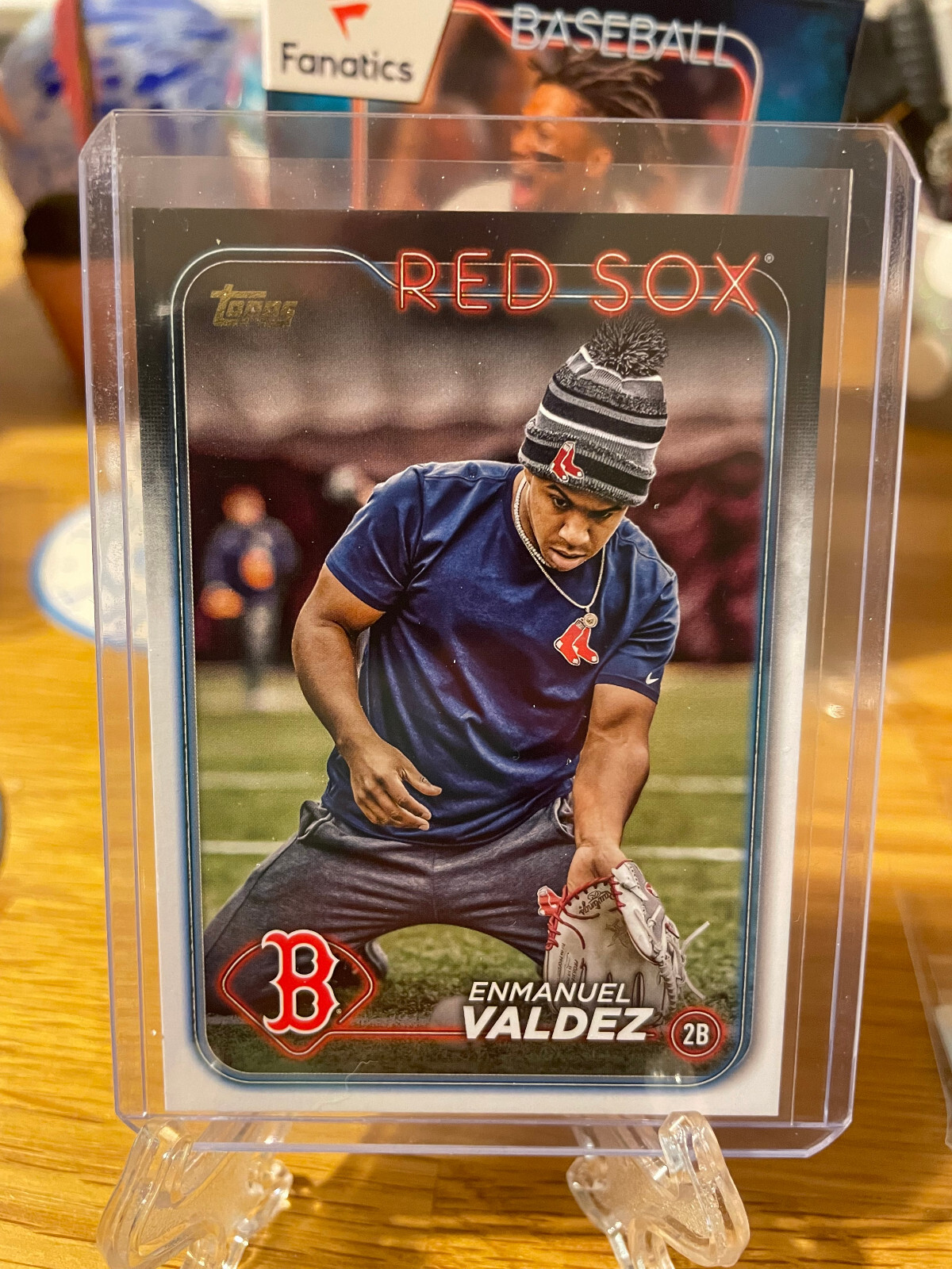Emmanuel Valdez 2024 Topps Golden Mirror Image Variation #300 Red Sox ...