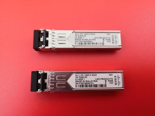 GLC-FE-100FX-RGD Original Cisco 10-2360-02 Used Sfp Optical Transceiver ...