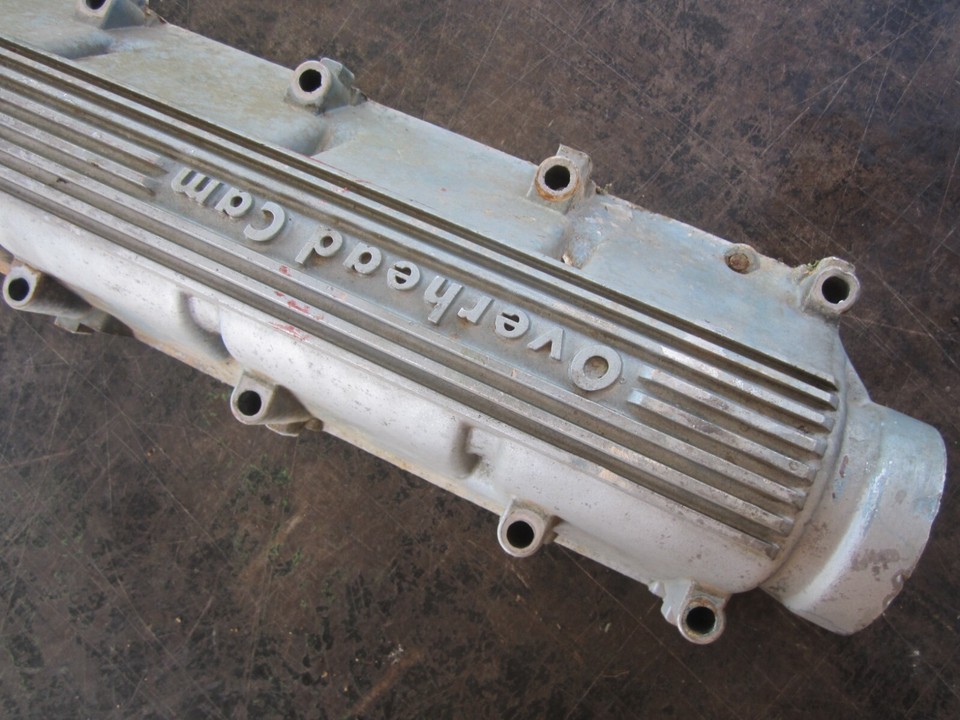 1966-1969 Pontiac OHC 6 Cylinder Valve Cover with Camshaft & Drive Gear ...
