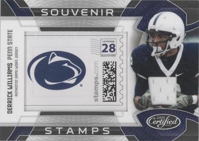 2009 Certified - Souvenir Stamps College Derrick Williams #6 Materials ...
