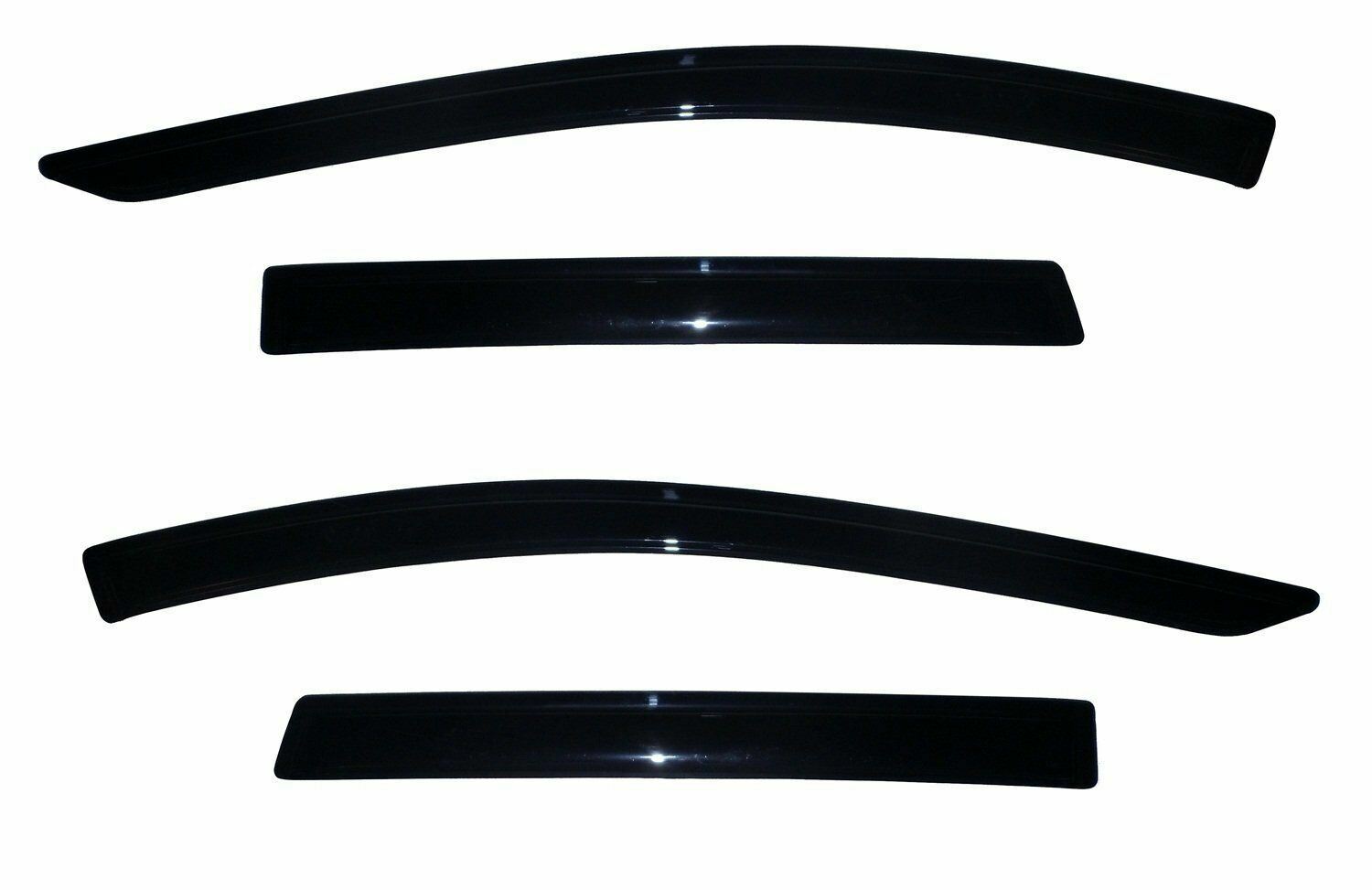 Fit 2015 - 2021 WRX STI STYLE SMOKED WINDOW VISOR VENT SHADE SUN RAIN ...