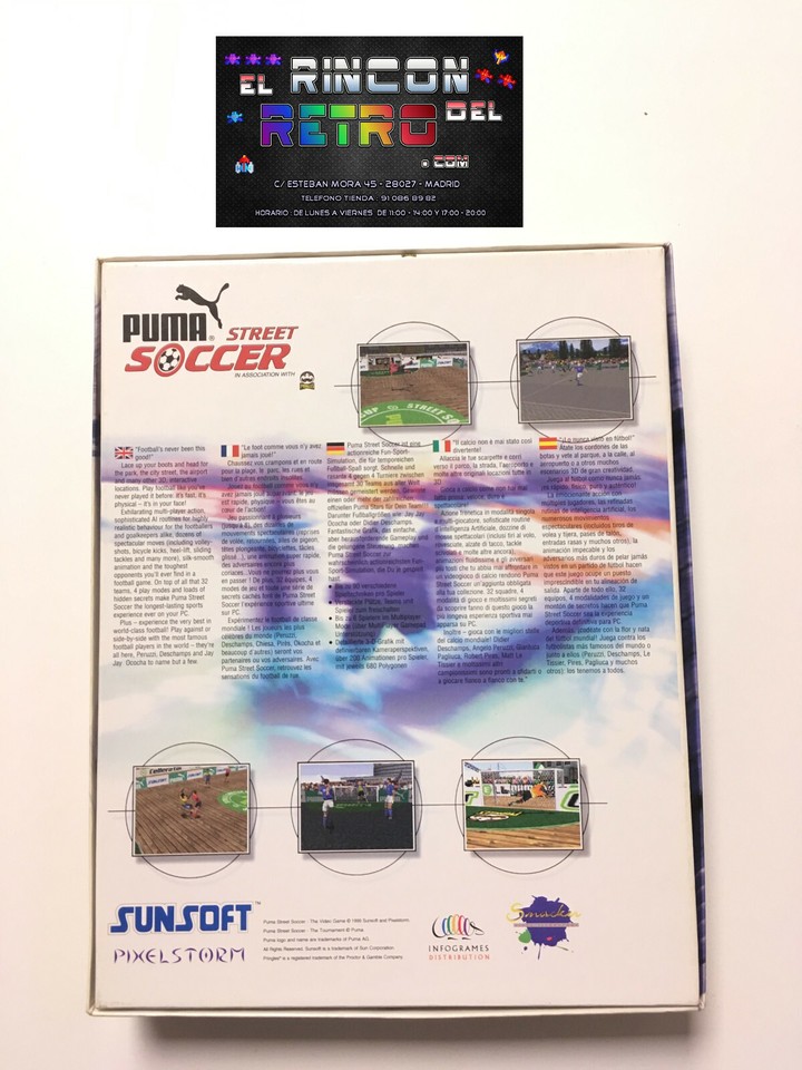 PUMA STREET SOCCER PC CD/DVD ROM MUY BUEN ESTADO CAJA GRANDE | eBay