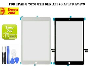 For iPad 8 2020 8th Gen A2270 A2428 A2429 TOUCH SCREEN DIGITIZER ...