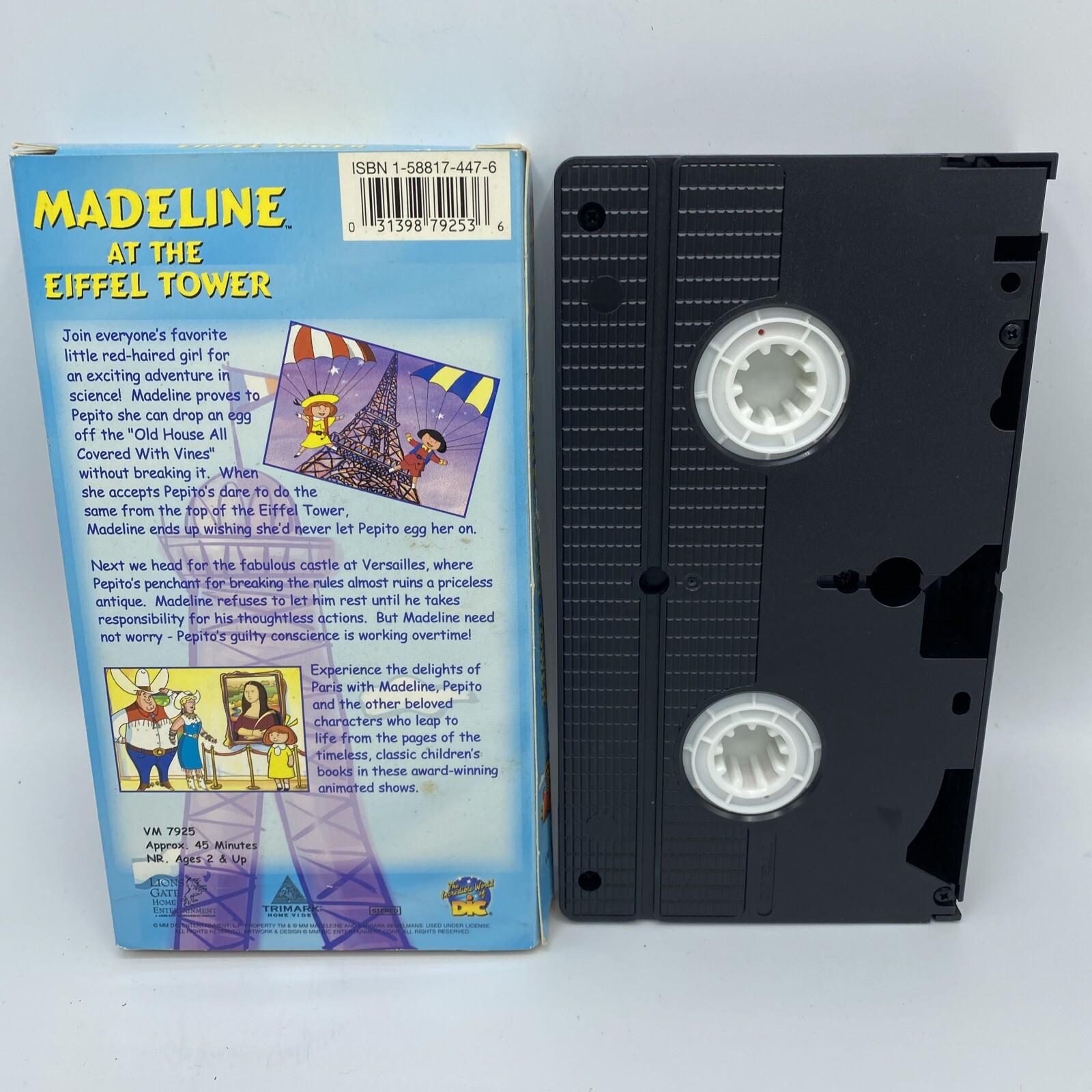 Madeline At The Eiffel Tower VHS Animated | eBay