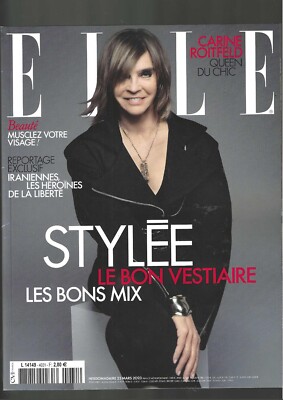 ELLE-23 MARS 2023-Carine ROITFELD/ iraniennes/Violette d'URSO/I.JACOB/O ...