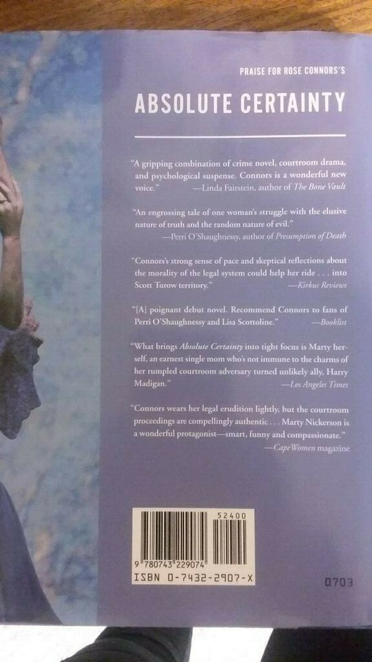 NEW ~ Temporary Sanity: A Crime Novel by Rose Connors (Hardcover) | eBay