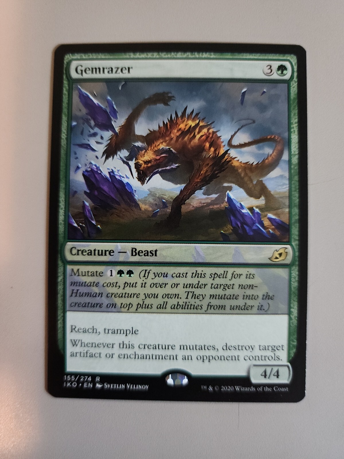 MTG Gemrazer Ikoria: Lair of Behemoths 155/274 Regular Rare | eBay
