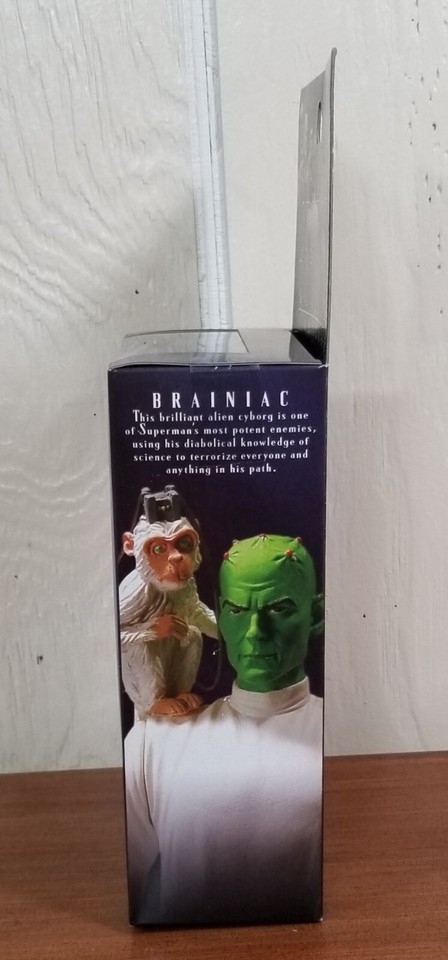 DC Direct Justice League BRAINIAC By Alex Ross Action Figure w/Stand ...