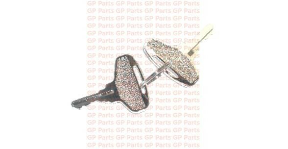 Tennant 87866, IGNITION KEY (Set of 2) 355,385,550,6400,6500,6600,7400 ...