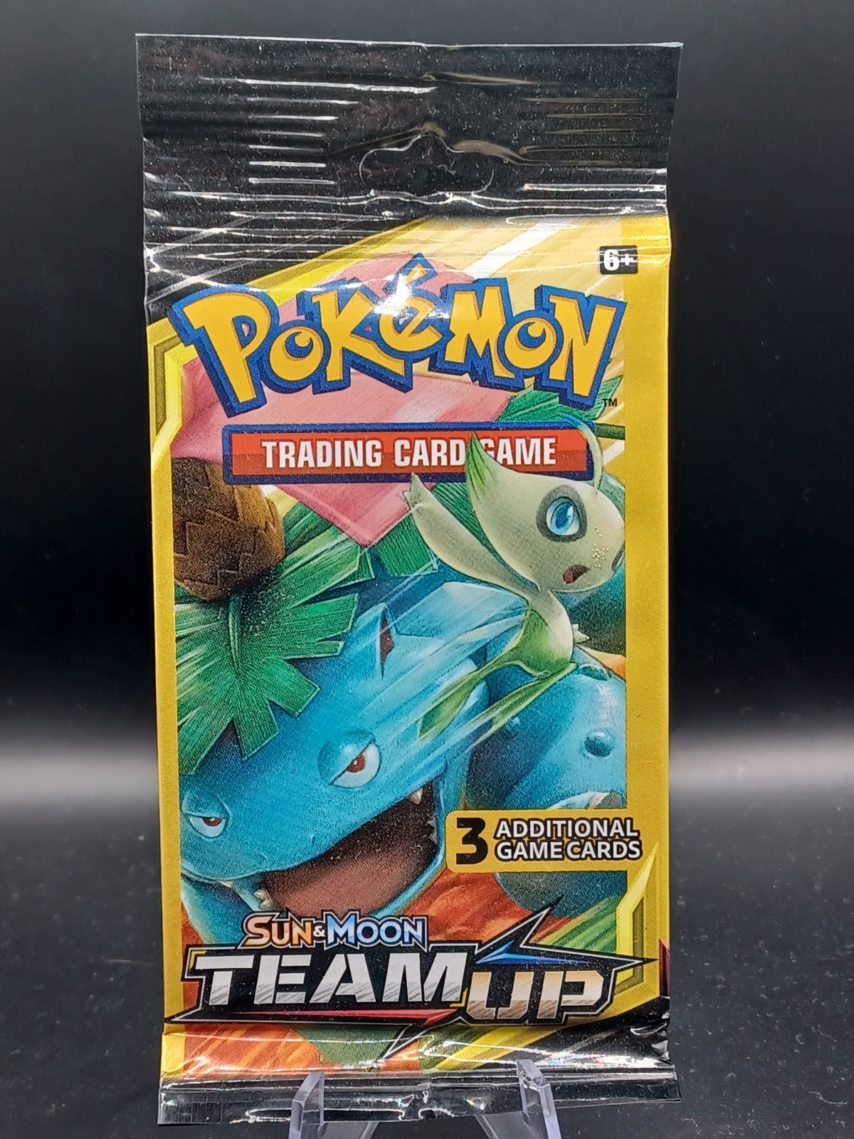 Pokémon TCG Team Up Mini Booster Pack (1 Pack-3 Cards) - Venusaur ...