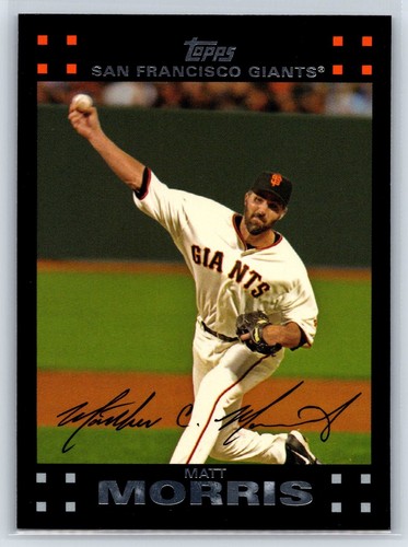 2007 Topps Matt Morris San Francisco Giants #402 | eBay