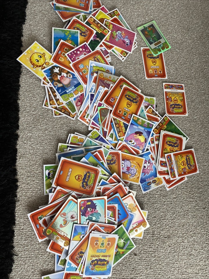 Job Lot Bundle Trading Cards Moshi Monsters Mash Up + 100+ | eBay UK