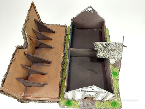 Viking Age Viking/Saxon Terrain for Wargaming Barn Village House ...