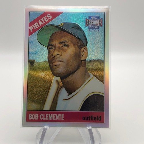 2002 Topps Archives Roberto Clemente #89 Pirates HOF Reprint Chrome ...