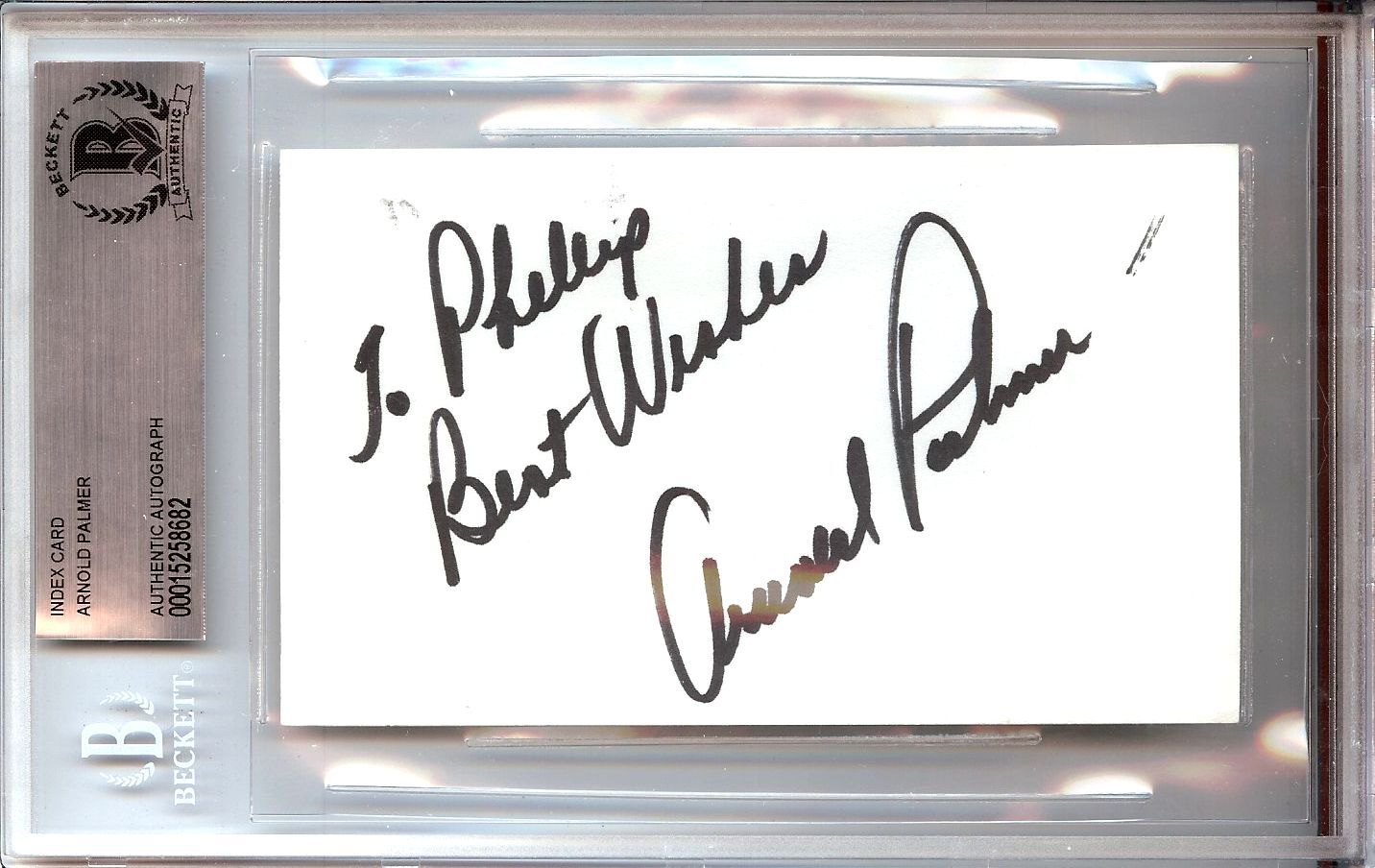 Arnold Palmer Golf Memorabilia & Signed Golf Collectibles