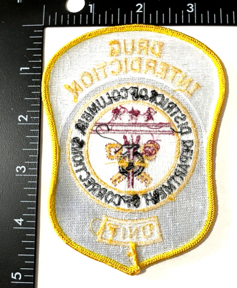 DISTRICT OF COLUMBIA DEPARTMENT OF CORRECTIONS DRUG INTERDICTION PATCH ...