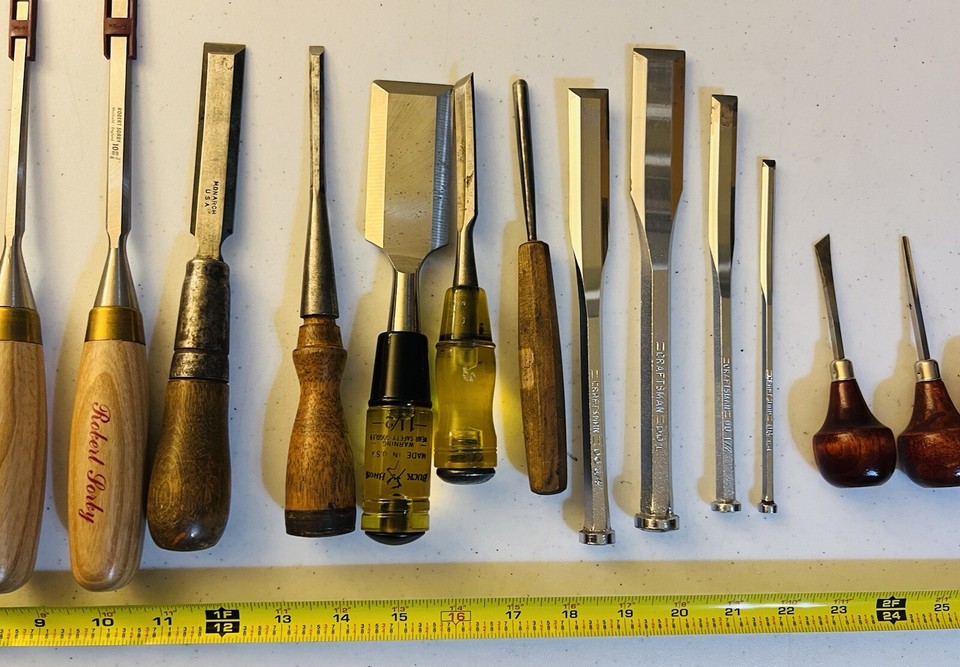 Robert Sorby Sheaf River Chisels Set – Craft Monarch & Buck Bros ...