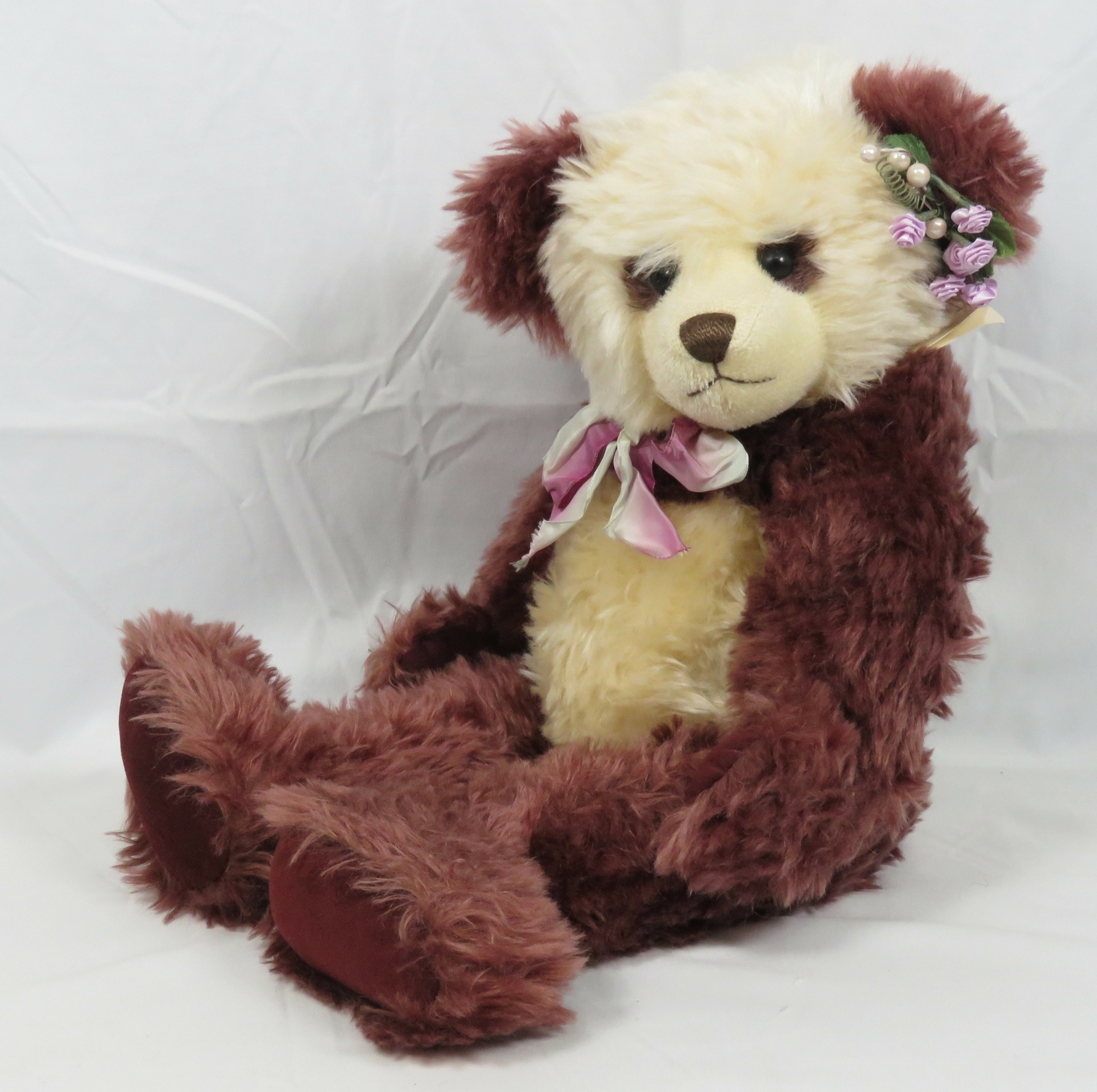 Terry Hayes Millie Rose Pendletons Teddy Bear Signed 1995 21" w/Boyd Libby Bunny | eBay