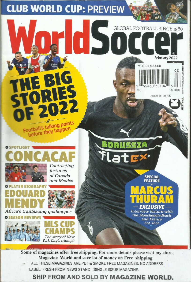 Soccer Magazine Cover 2022