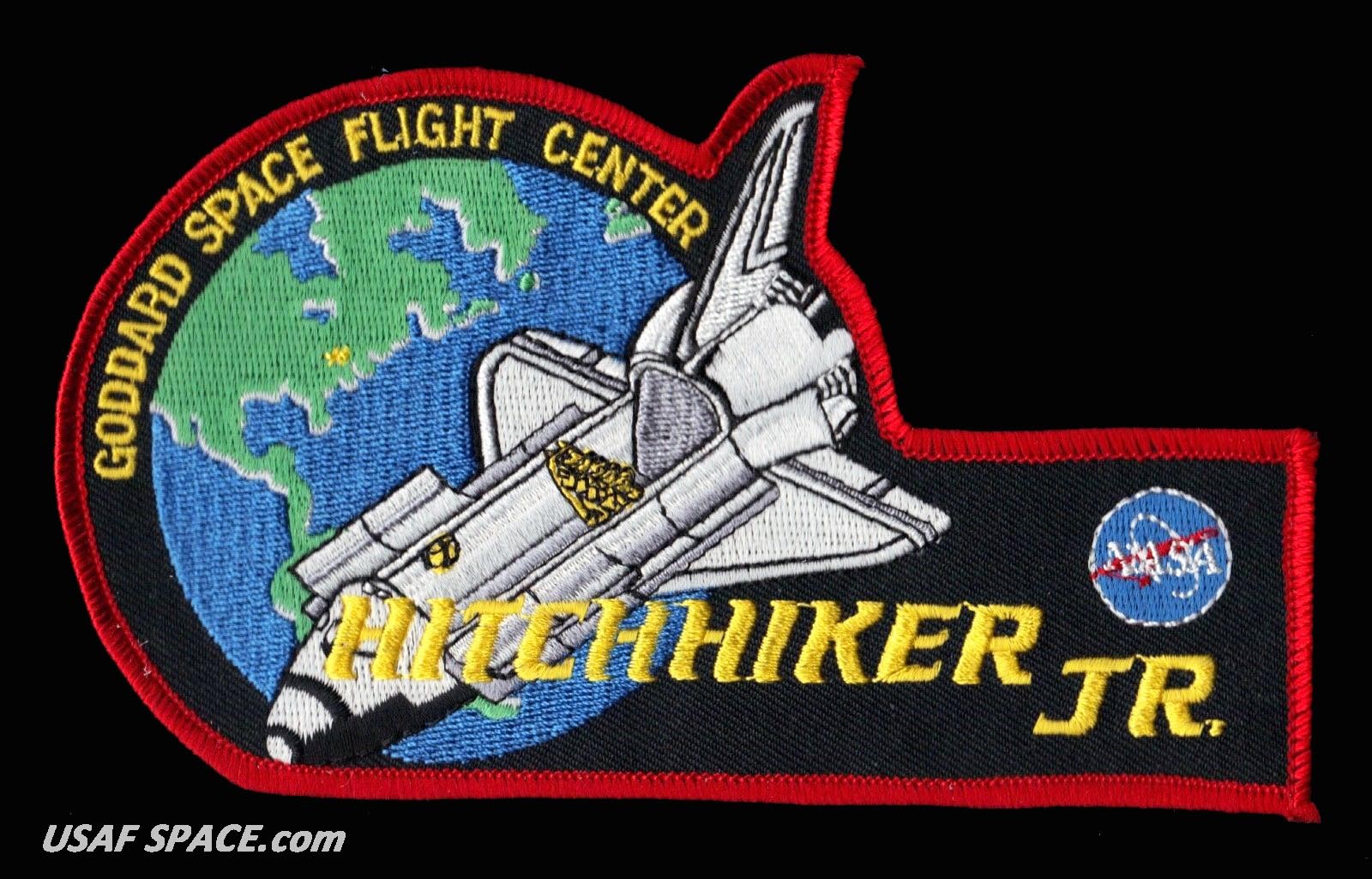 NASA SHUTTLE HITCHHIKER JR.SMALL PAYLOADS GODDARD SPACE CENTER PATCH | eBay