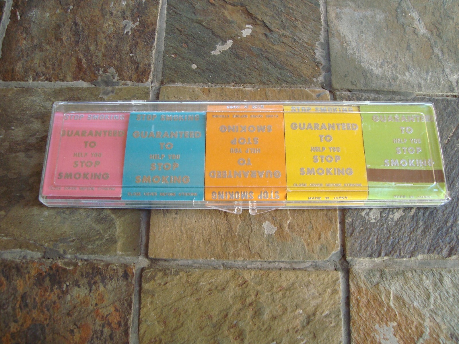 Vintage Gag Gift Fake Matches Guaranteed to Stop Smoking Pack of Eight ...