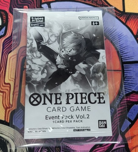 Event Pack Vol 2 One Piece Card Game Tournament Promo Prize Sealed ...