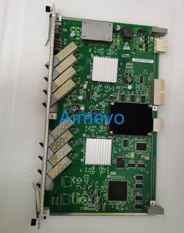 Used HUAWEI GPON/EPON OLT MA5608T 2×MCDU 8GE 1×MPWC 2DC Optional GPBD ...