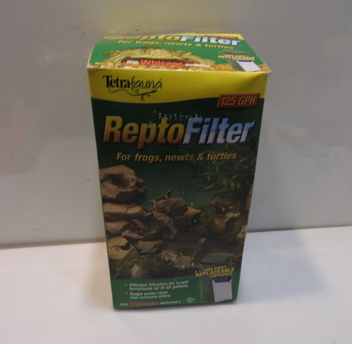TetraFauna ReptoFilter 50 Gallons, Terrarium Filtration, Keeps Water ...