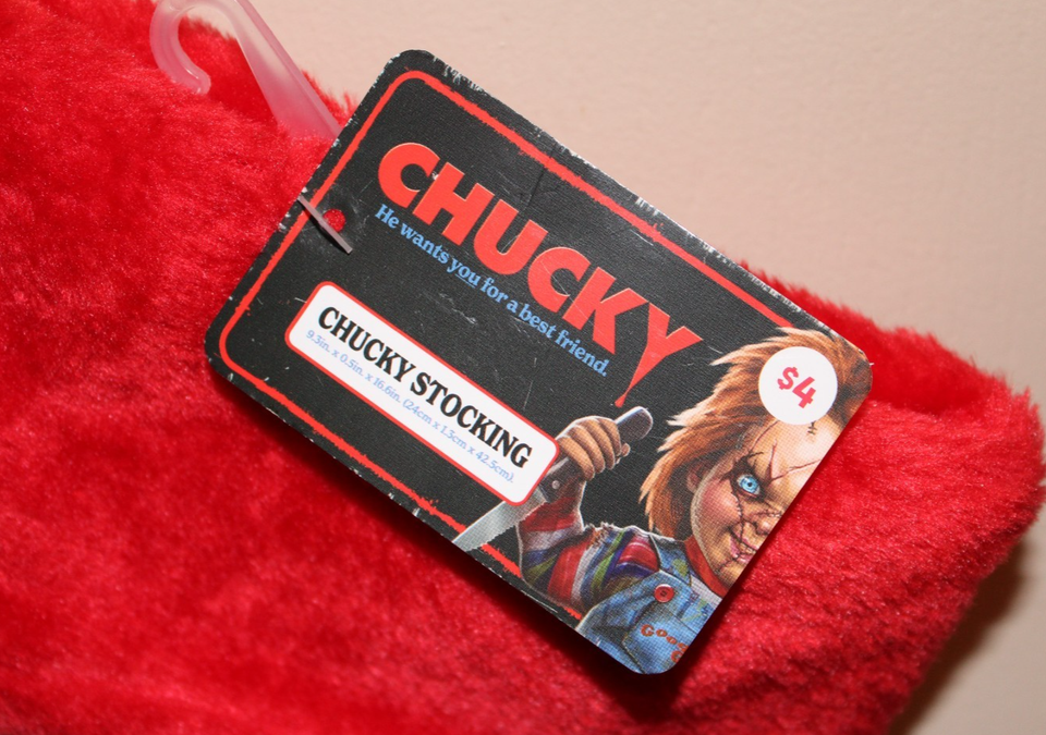 Chucky Child's Play Christmas Stocking Xmas Good Guy Doll Horror New ...
