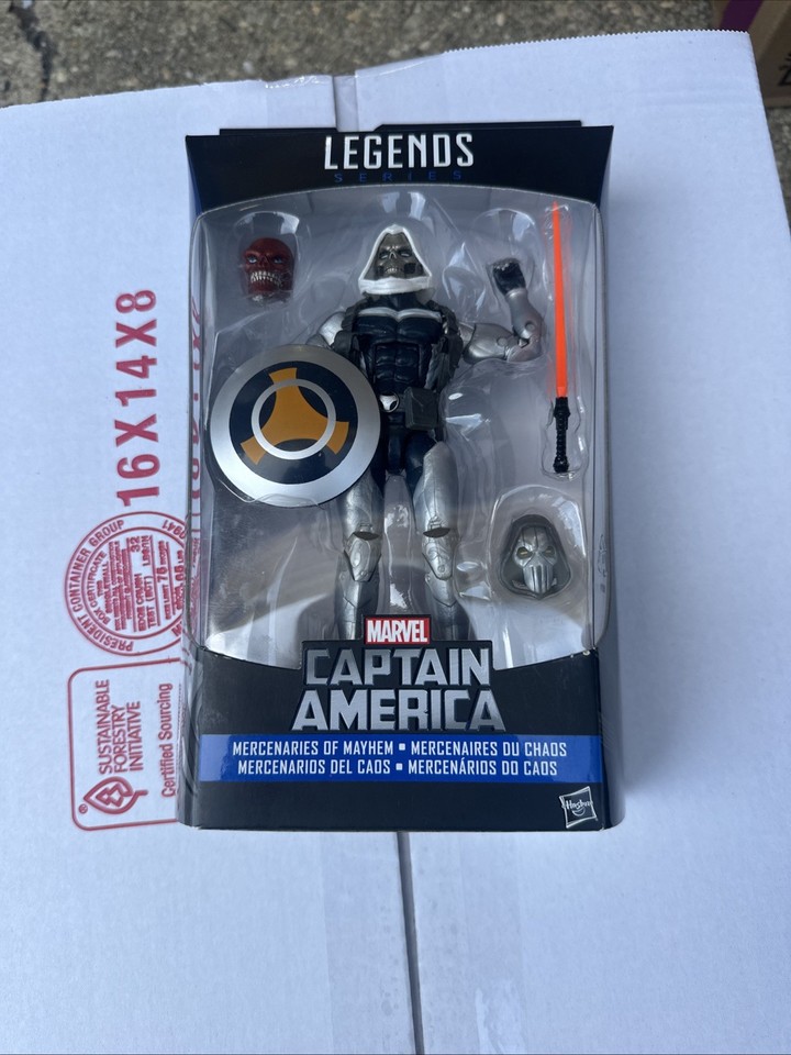 Marvel Legends Mercenaries Of Mayhem (BAF Red Skull) 630509396610| eBay