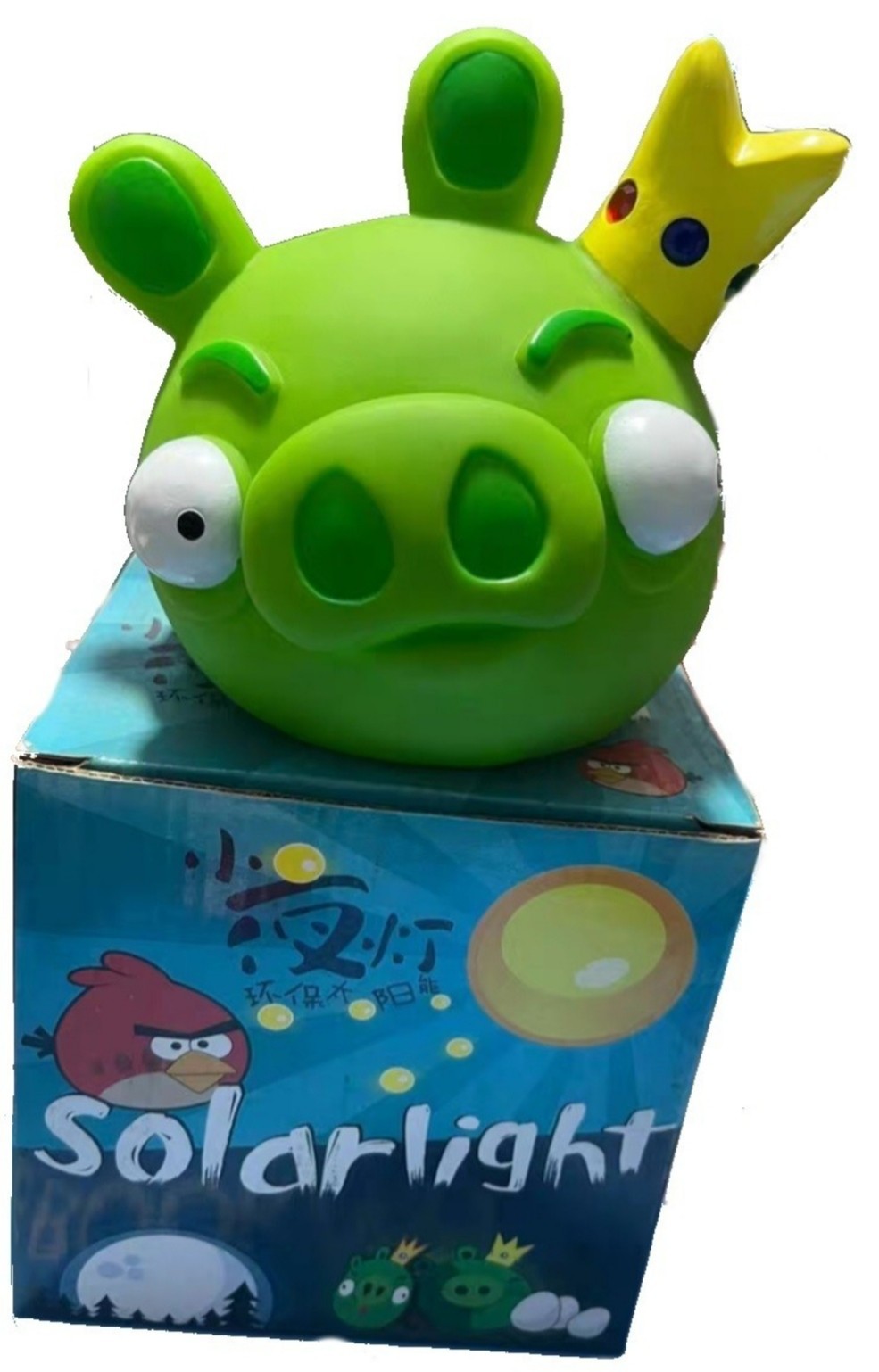 prototype sample unknown large toy figure angry birds solar light up ...