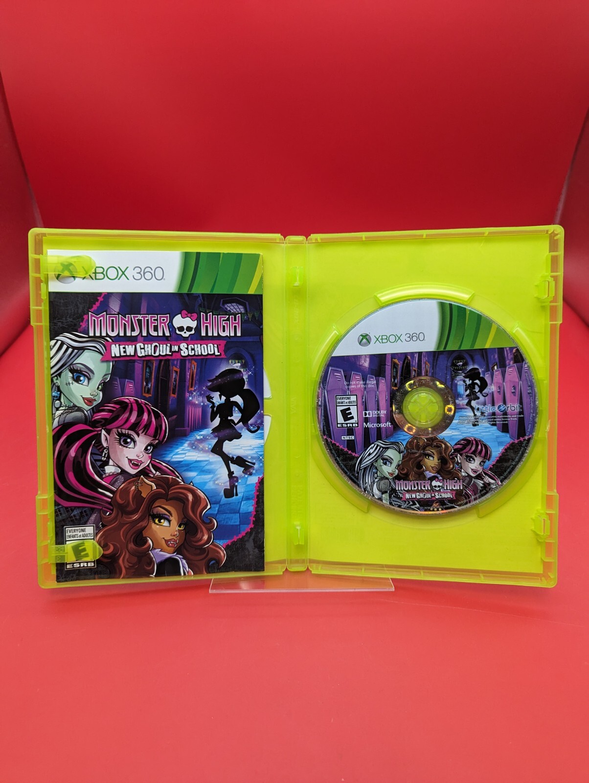 CIB Monster High: New Ghoul in School (Microsoft Xbox 360, 2015 ...