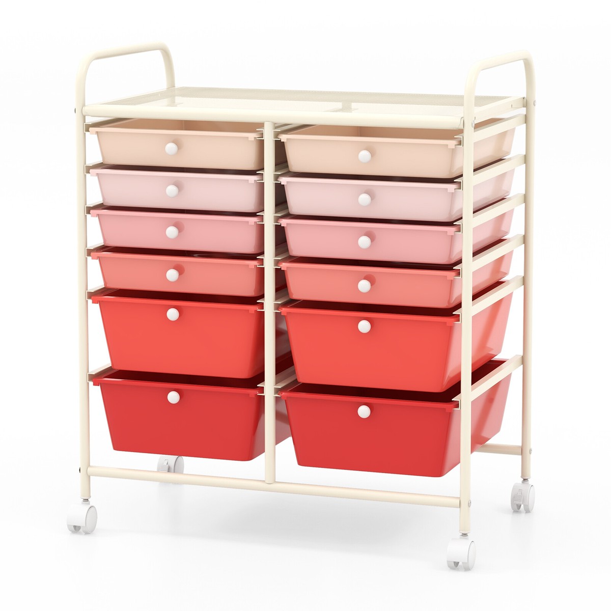 Rolling Plastic Storage Drawers Sterilite Ultra 2 Drawer Filing
