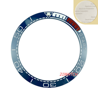 38mm Blue Ceramic Bezel Insert For SM300M SKX Americas Cup Limited ...
