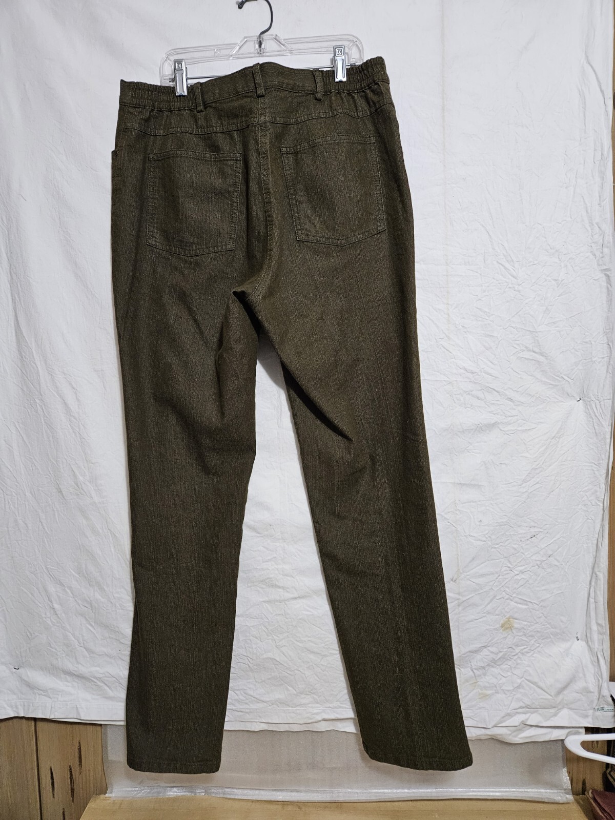 Pants Olive Green Dress Jeans Ruby Road - Women’s - … - Gem