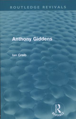 Anthony Giddens by Ian Craib (2012, Trade Paperback) for sale online | eBay