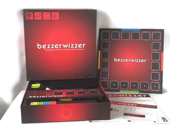 bezzerwizzer Board Game of Trivia, Tactic and Trickery by Mattel 2008 ...