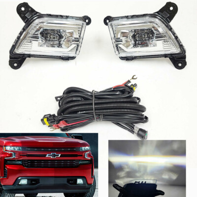 For 19-21 Chevy Silverado Next Generation 84219060 84219061 LED Fog ...