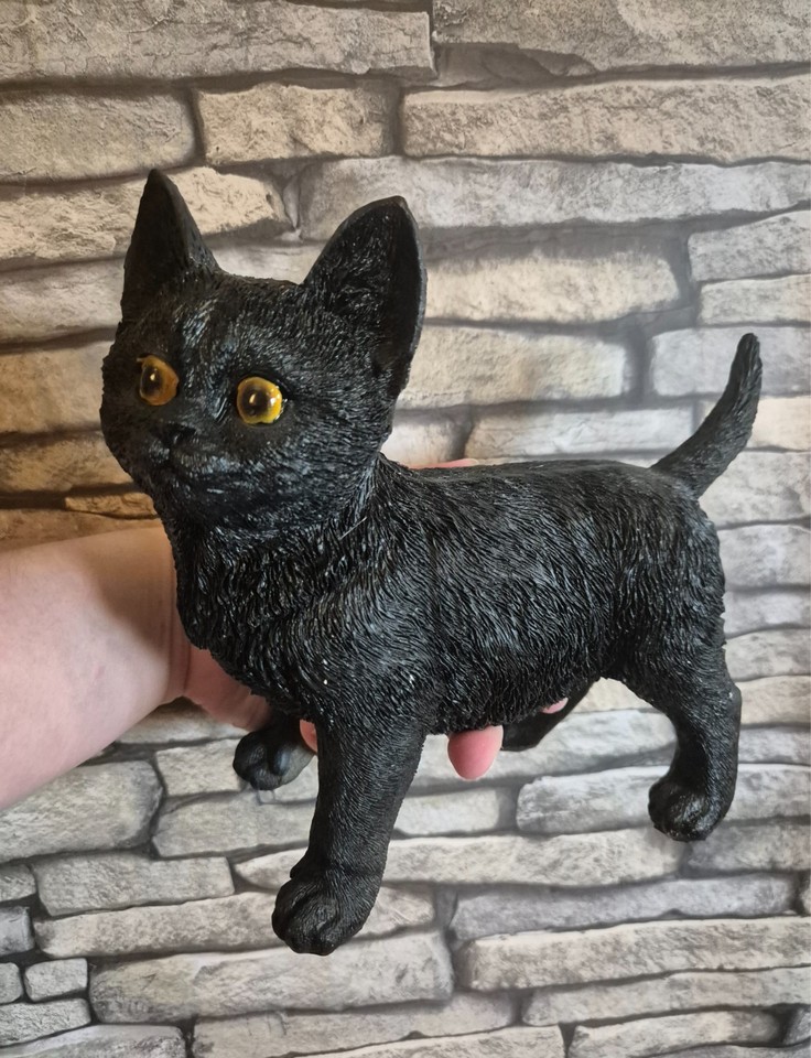 Charmed Companion Black Cat Figurine 20cm | eBay UK