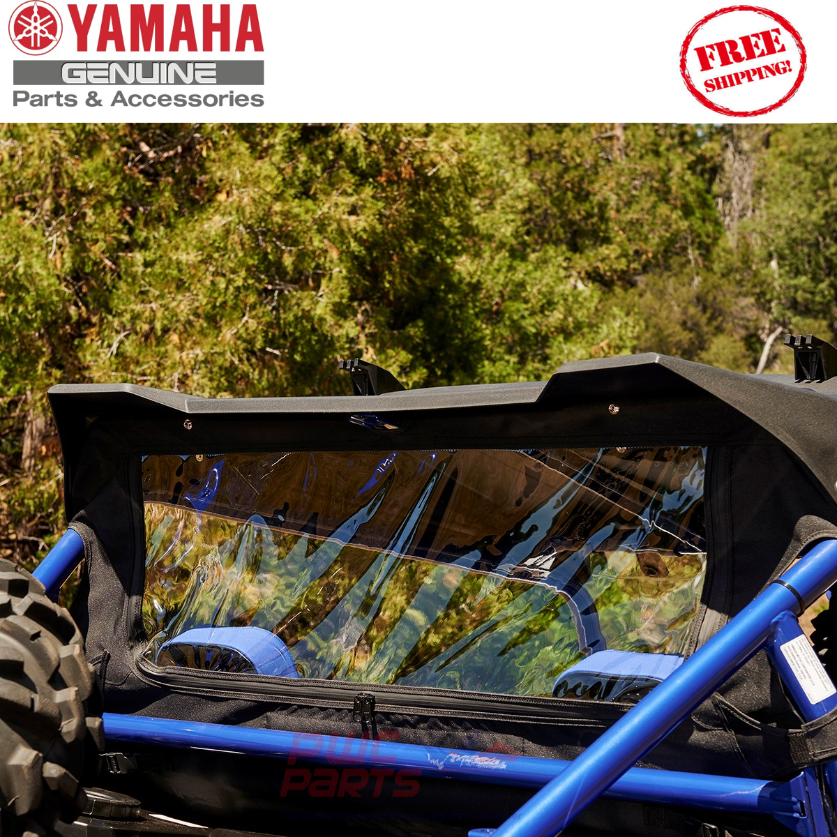 YAMAHA YXZ1000R / SS OEM Rear Window Kit 2016-2018 NEW 2HC-K750A-V0-00 ...