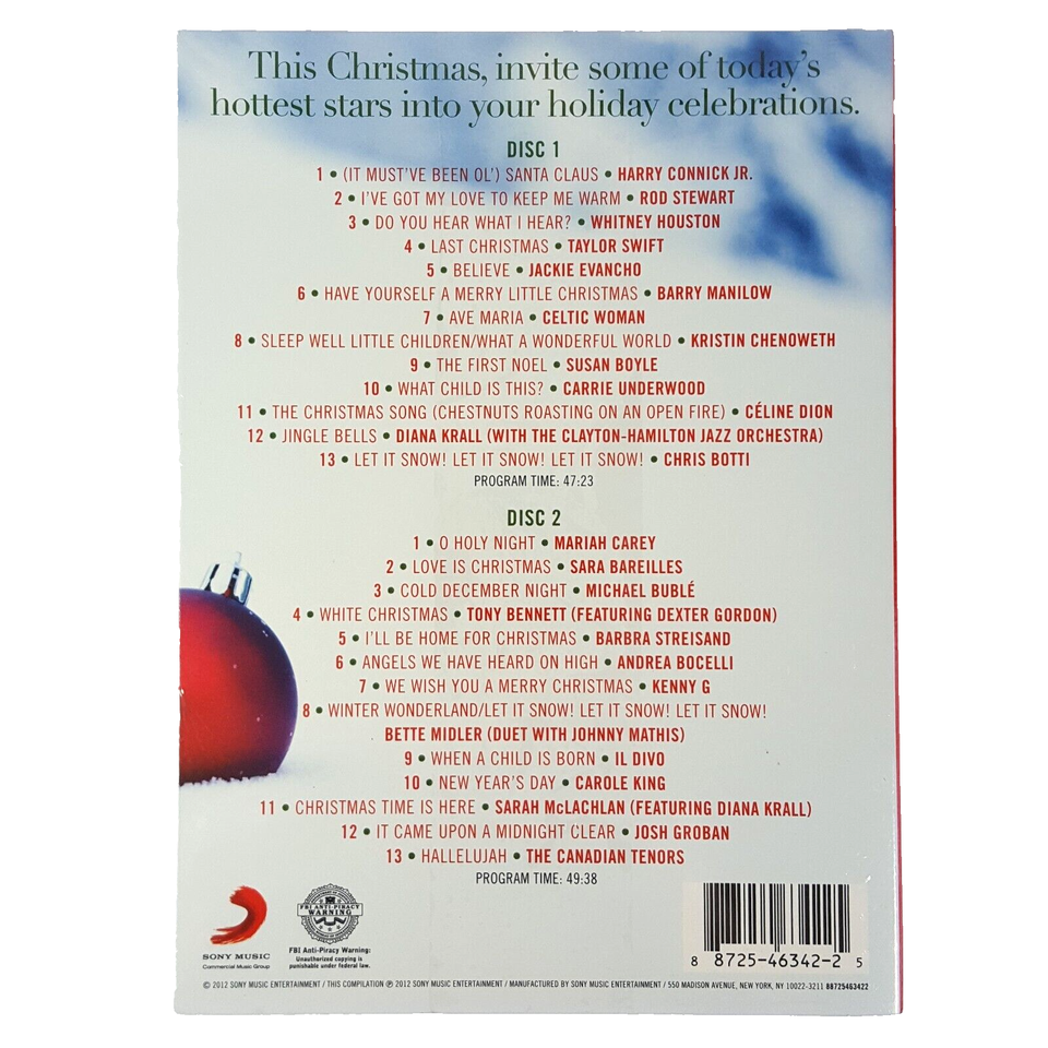 This Christmas Holiday Music 2 DVD Set Factory Sealed NEW 887254634225 ...