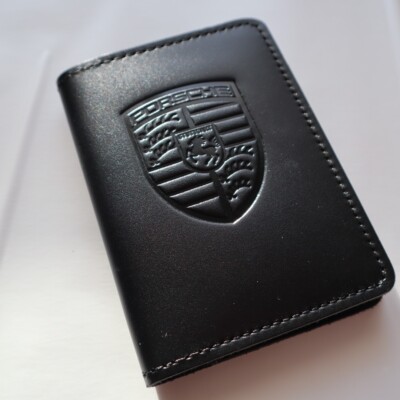 car document holder porsche / drivers license / Cover for driver's ...