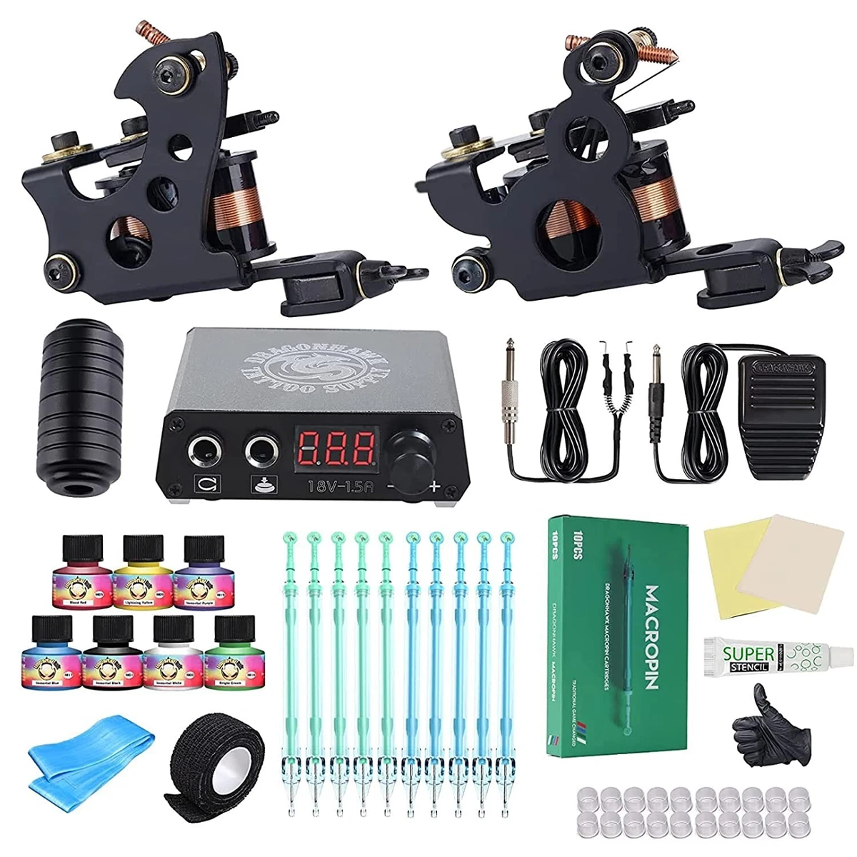 Tattoo Machine Set (Dragonhawk)-