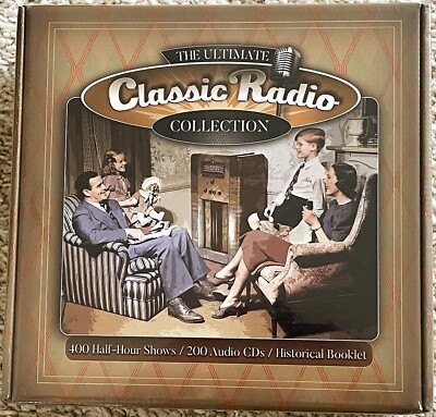 THE ULTIMATE CLASSIC RADIO COLLECTION-200 CD BOX SET-400 SHOWS-FACTORY ...