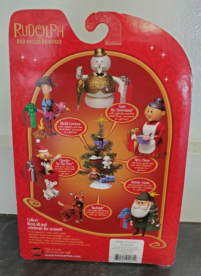 Forever Fun Rudolph Red Nosed Reindeer Charlie-in-Box Polar Bear NIB ...