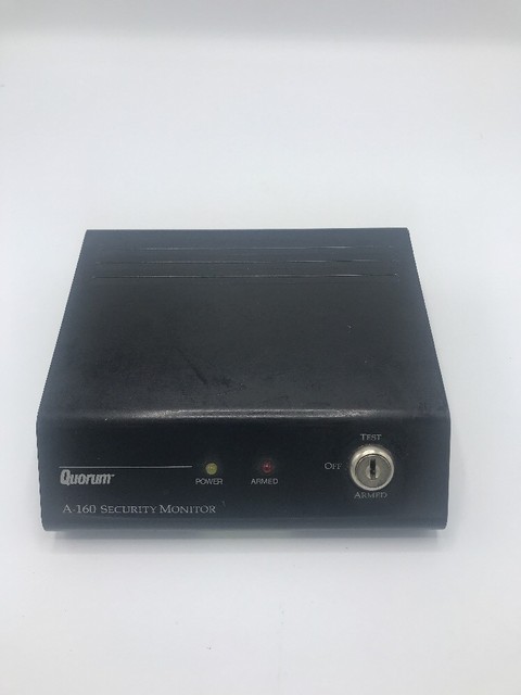 Quorum A-160 Security Monitor Alarm Module and 1 Key for sale online | eBay