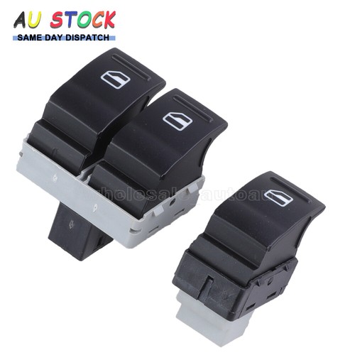 Electric Window Switch Passenger+ Driver Side For VW Transporter T5 ...
