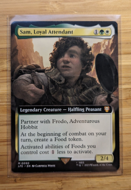 MTG Sam, Loyal Attendant Tales of Middle-earth Commander 0090 Regular ...