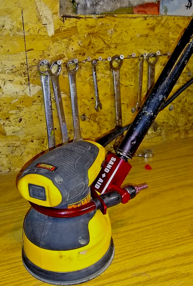 Sand Aid- Orbital Sander Attachment -Extension Pole/Handle Accessory ...