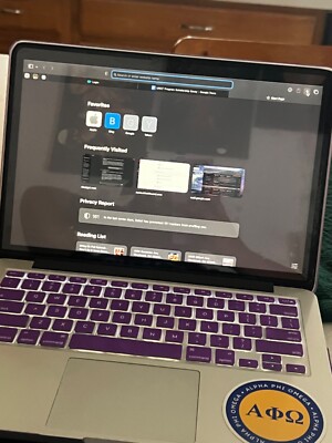 Apple MacBook Pro 13" (512GB SSD, Intel Core i5 4th Gen., 2.6 GHz , 8GB ...